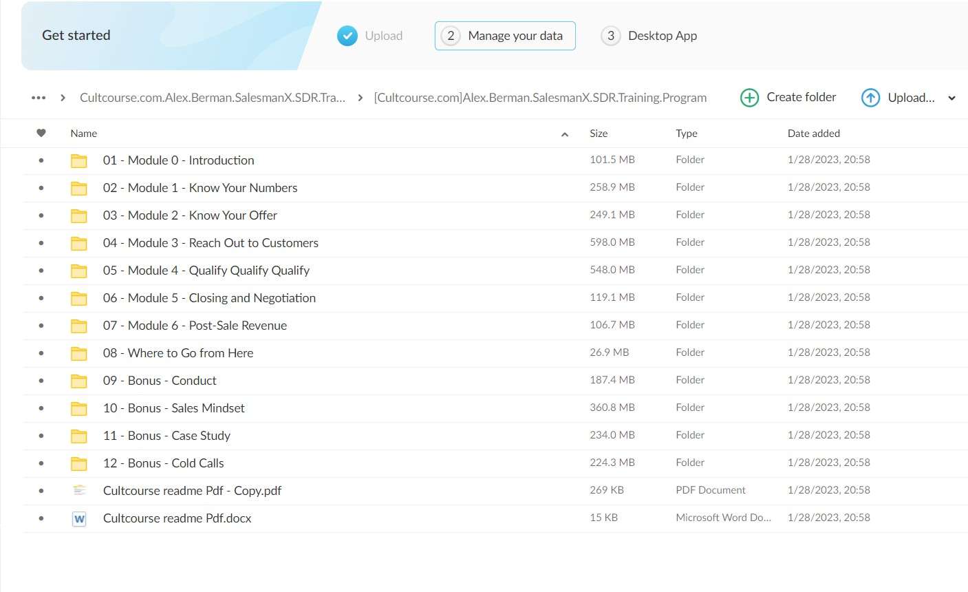 Alex Berman – SalesManX – SDR Training Program - Cultcourse
